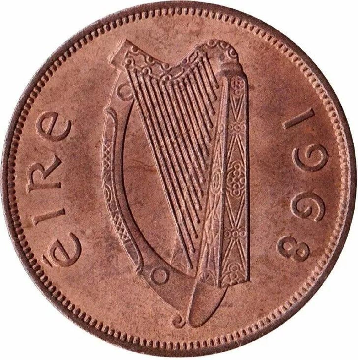 Ireland One Penny Coin, Pingin Irish, Eire Choice of Date 1928-1968 - Etsy