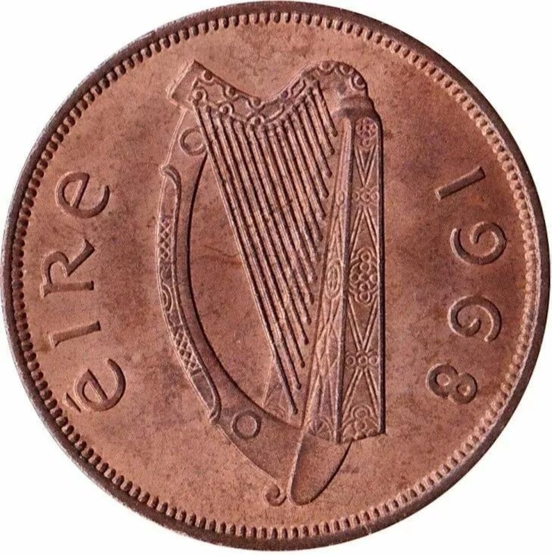 Ireland One Penny Coin, Pingin Irish, Eire Choice of Date 1928-1968 - Etsy