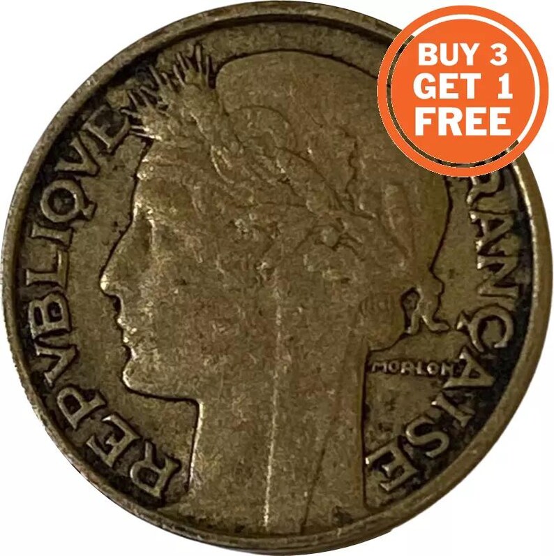 50 French Centimes 1931-1941 Choose the Date - Etsy