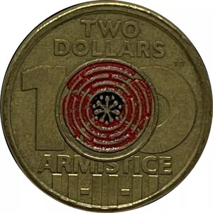 2 Australian Commemoratie Dollar- Choice of Date From 2013 Onwards ...