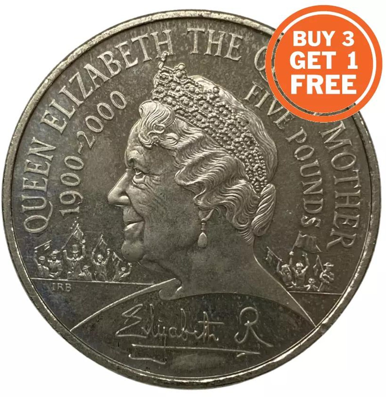 Five Pound Coins - Great Britain - Choice of Date From 1990 Onwards - Etsy