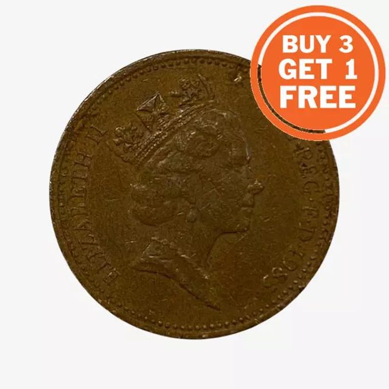 1971-2020 Elizabeth II Decimal One Penny Coin - Choose Your Date - Etsy