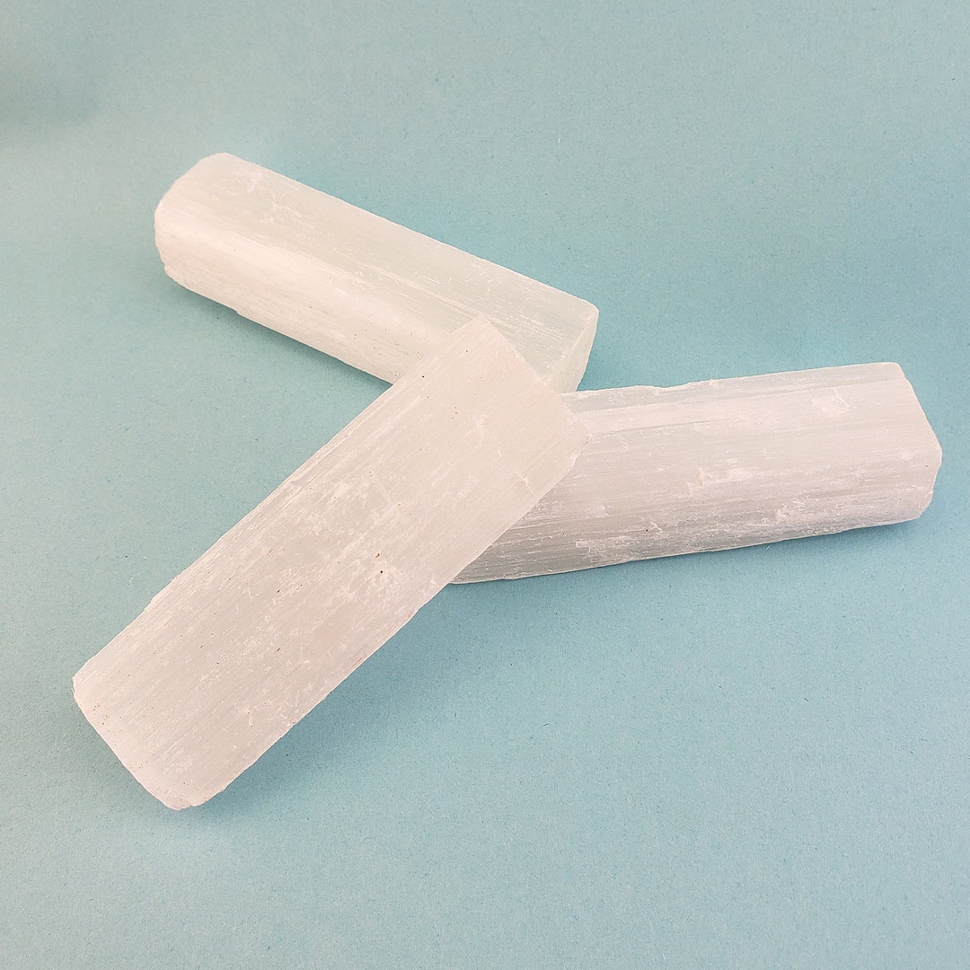 MINI Selenite Crystal Stick for Charging & Cleansing Metaphysical ...