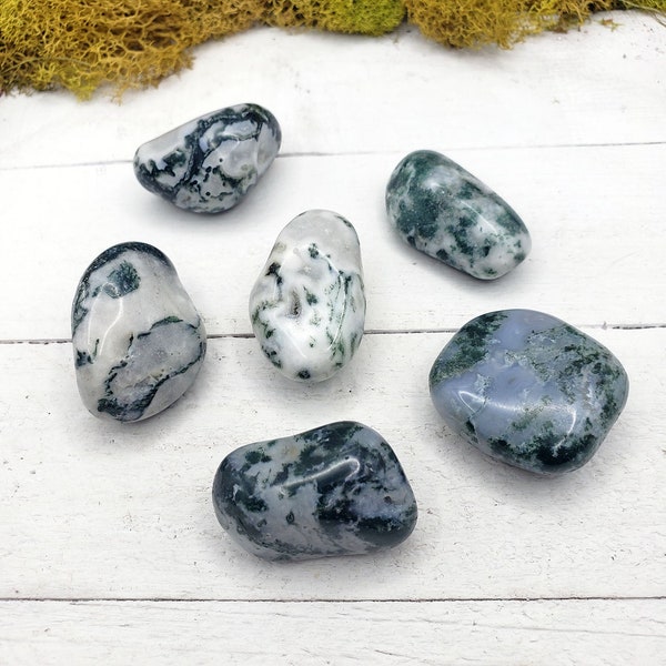 Agate Tumbled Stone - Etsy