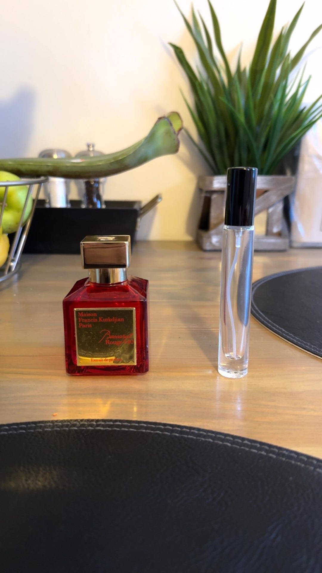 Baccarat Rouge 540 Extrait Sample Spray Atomizer 10ml - Etsy