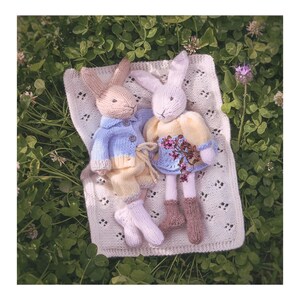 Sebastian the Bunny. Bunny KNITTING Pattern, Knitted Toy Tutorial - Etsy