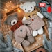 Christmas Bear. KNITTING Pattern. Bear With the the Romper and the ...