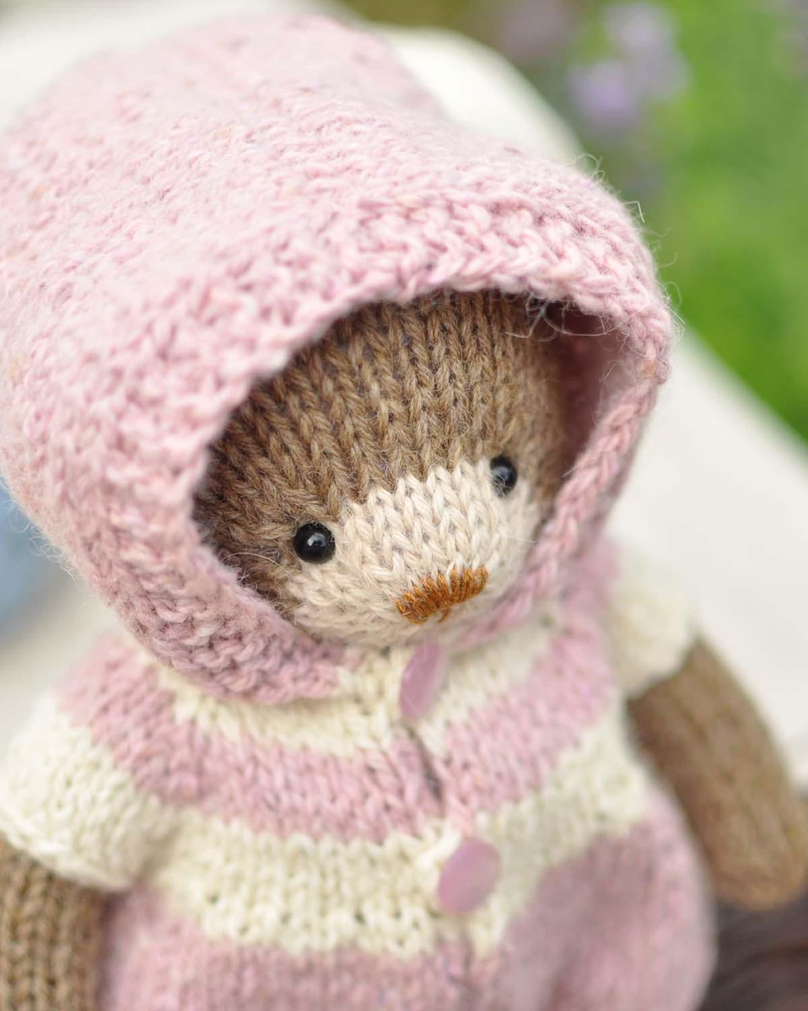 Coco and Toto the Bears. KNITTING Pattern. Bear With the Dress ...