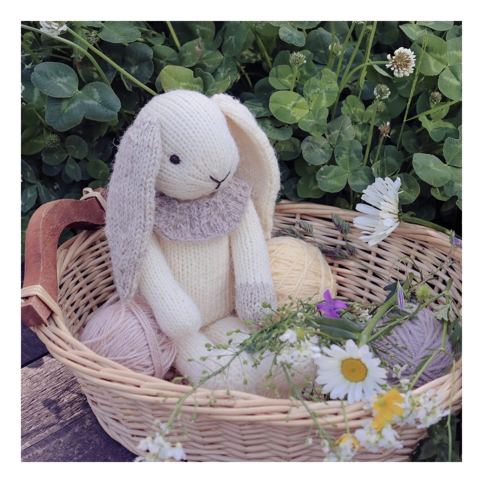 2 Little Bunny: Bridget and Matthew. KNITTING Patterns, Knitted Animal ...