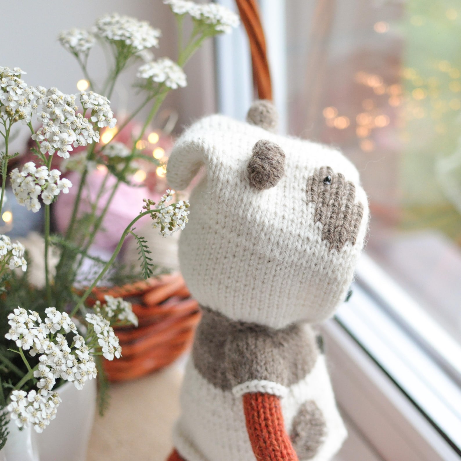 Archie the Fox. Two Patterns: Flat and Round Methods. KNITTING Pattern ...