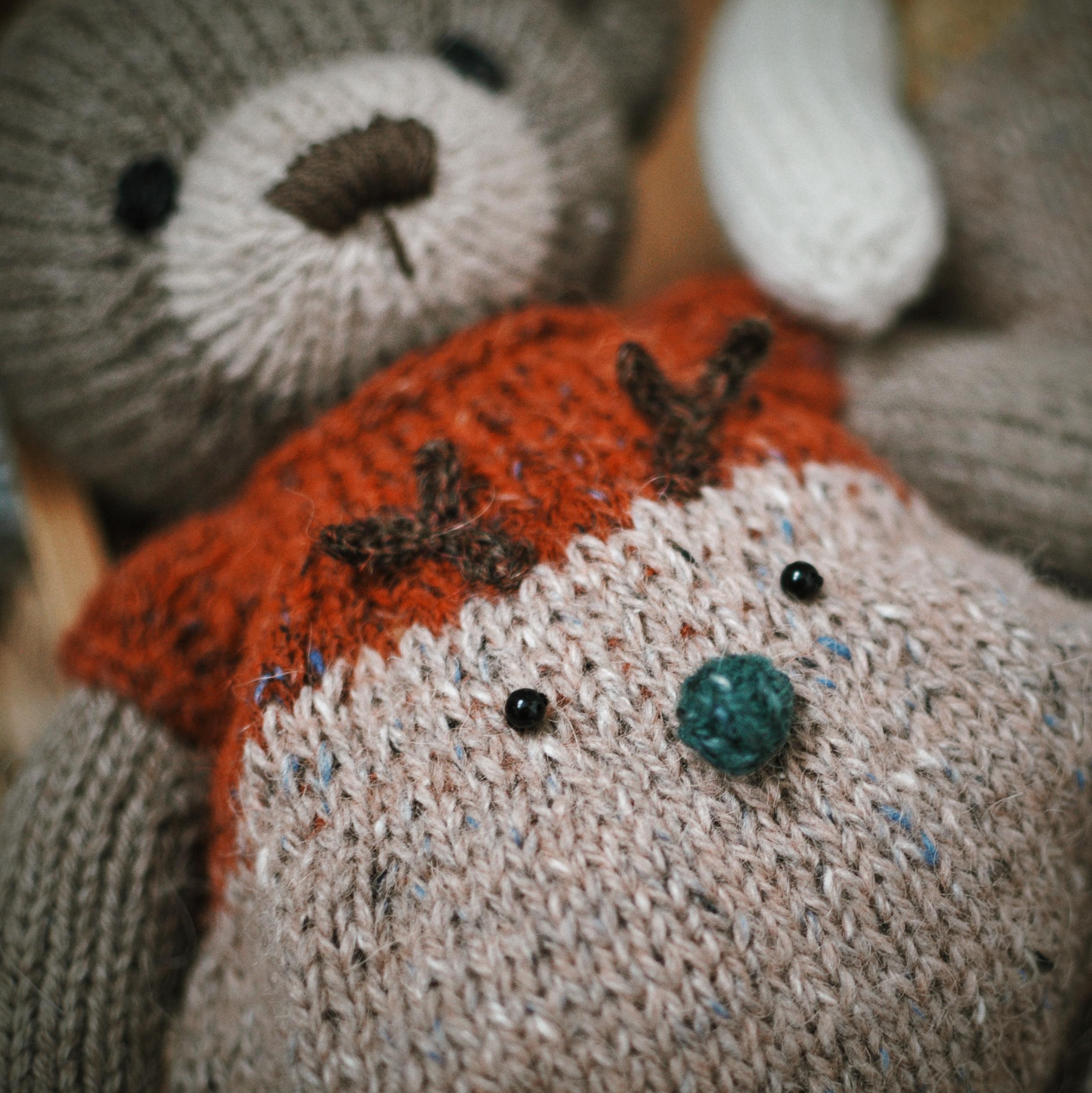 Christmas Bear. KNITTING Pattern. Bear With the the Romper and the ...