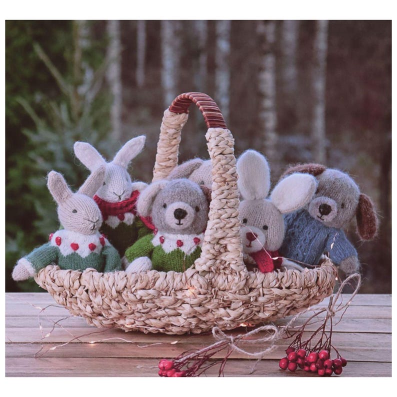 Sebastian the Bunny. Bunny KNITTING Pattern, Knitted Toy Tutorial - Etsy