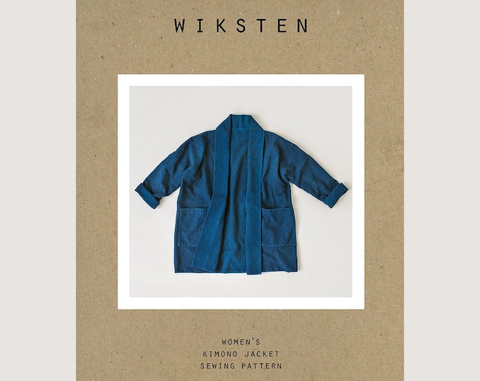 Wiksten Women's Kimono / Haori Jacket Sewing Pattern (paper) - Etsy
