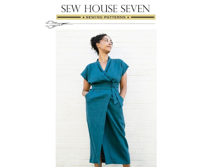 Sew House Seven - Wildwood Wrap Dress Pattern (printed Paper) - Etsy