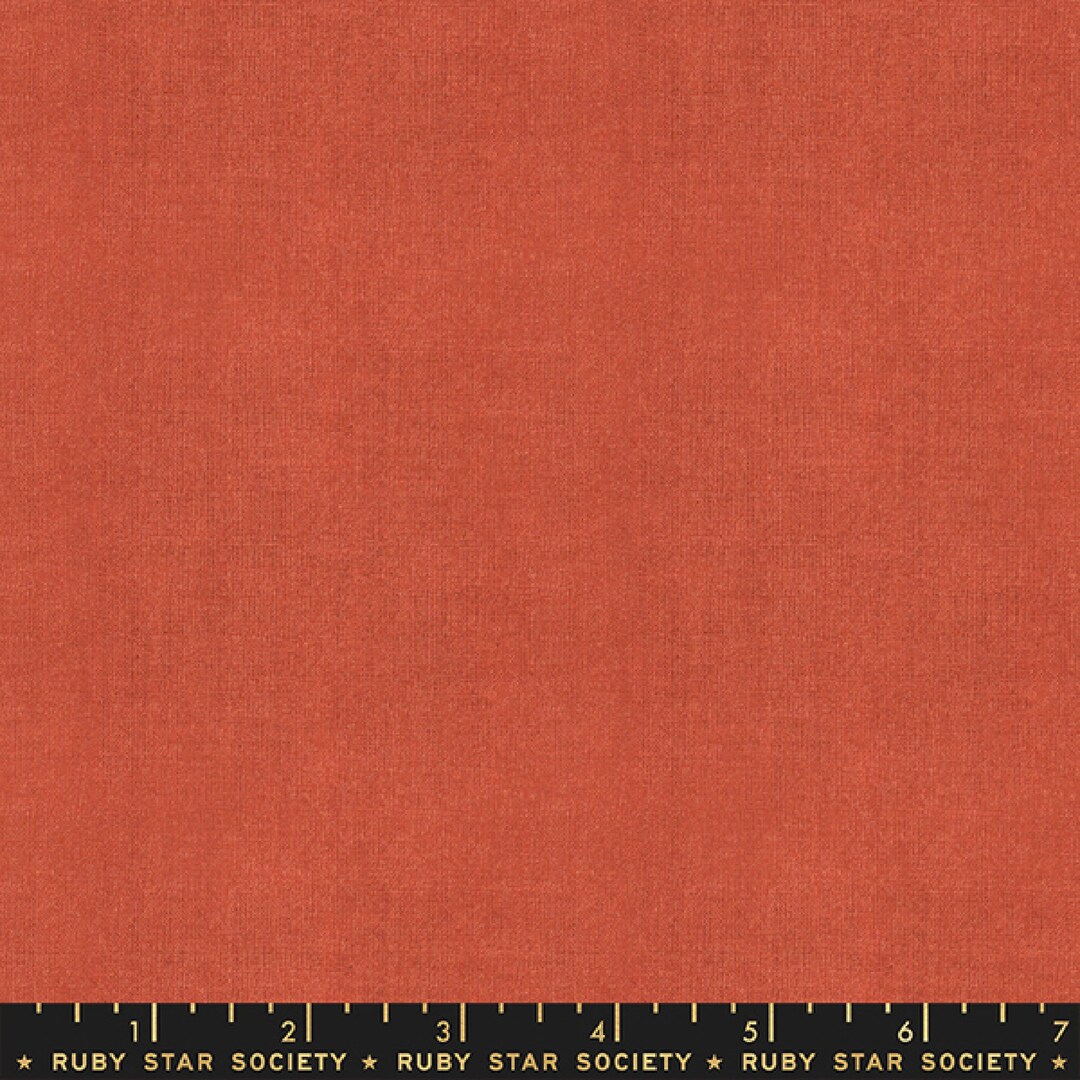 Ruby Star Society - Warp & Weft Wovens - Cross Weave in Persimmon - Etsy