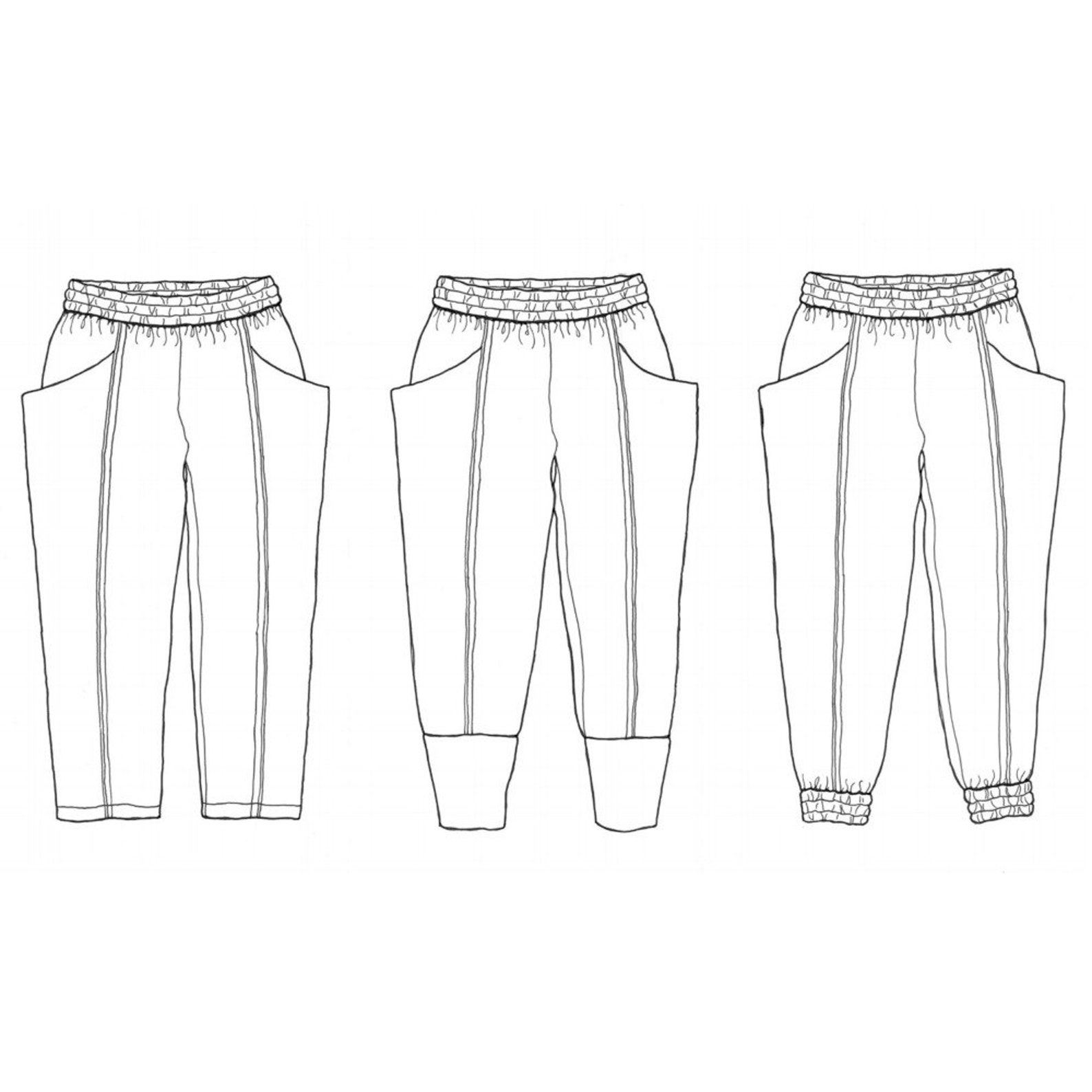 Sew Liberated Arenite Pants Pattern paper - Etsy