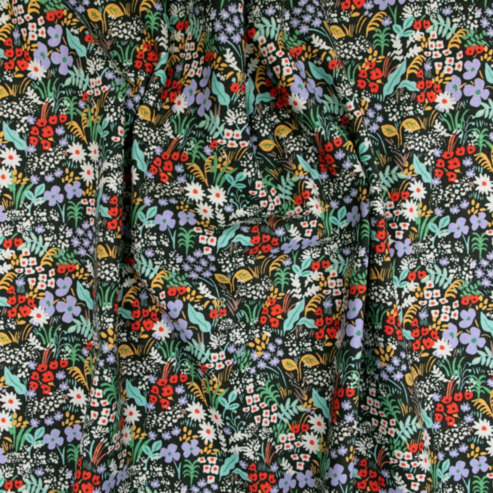 Rifle Paper Co. Meadow Collection Meadow CANVAS in Hunter - Etsy