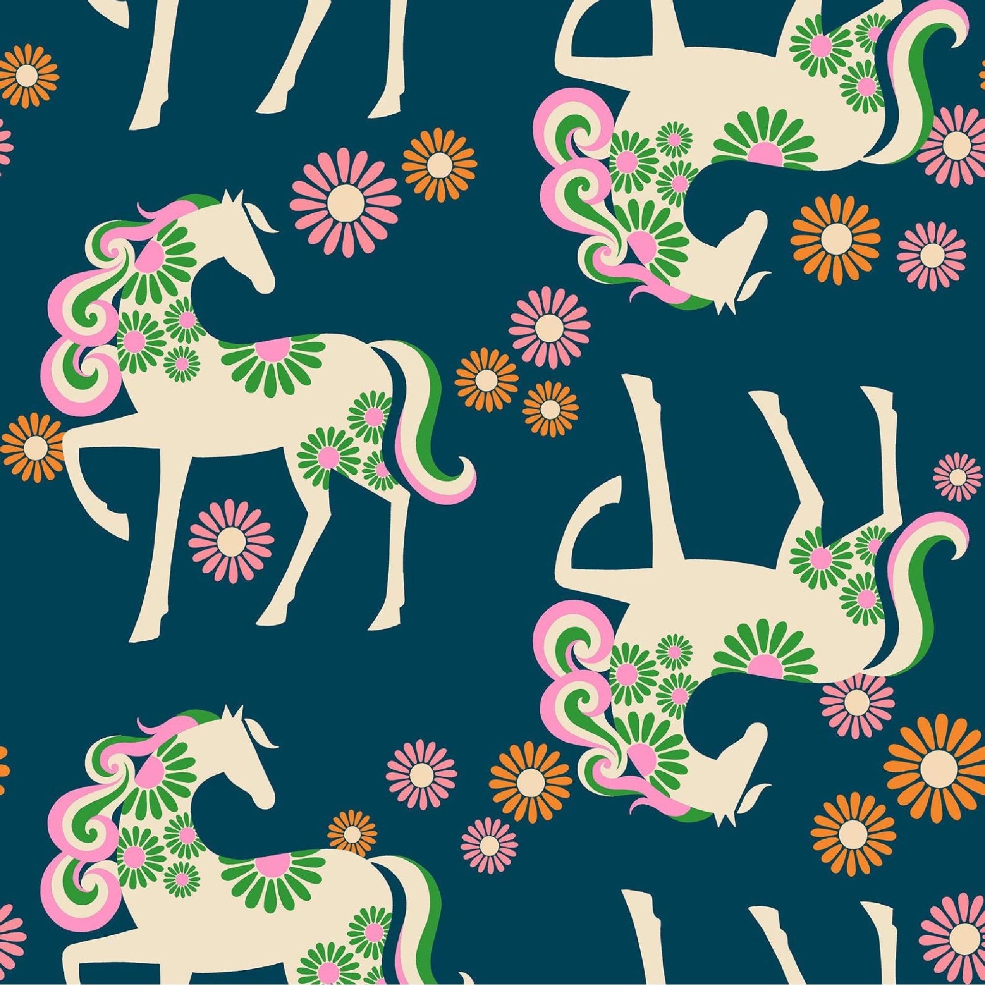 Ruby Star Society - Carousel Collection - Carousel Horse CANVAS in ...