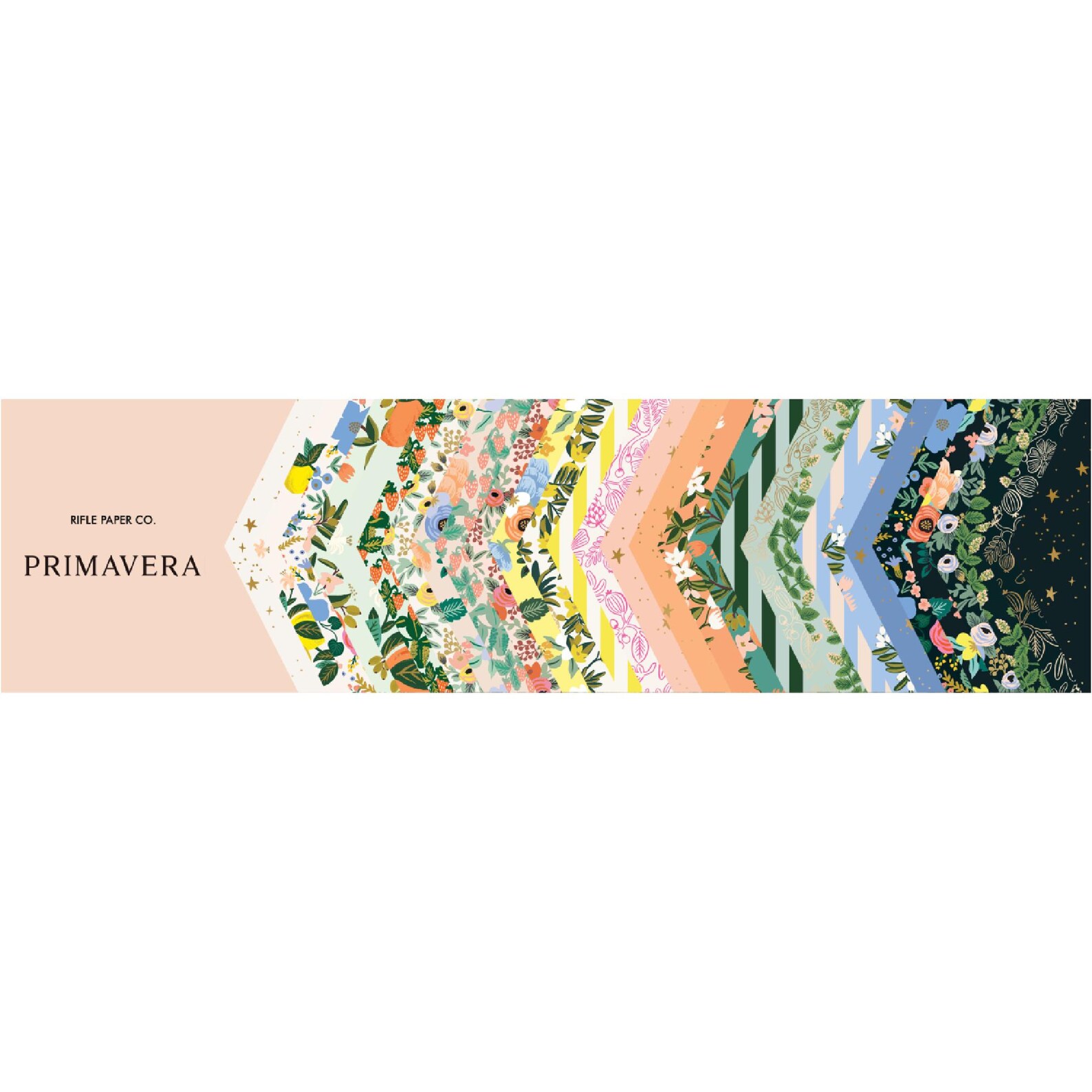 Rifle Paper Co. - Primavera Collection - Cabana Stripe in Periwinkle - Etsy