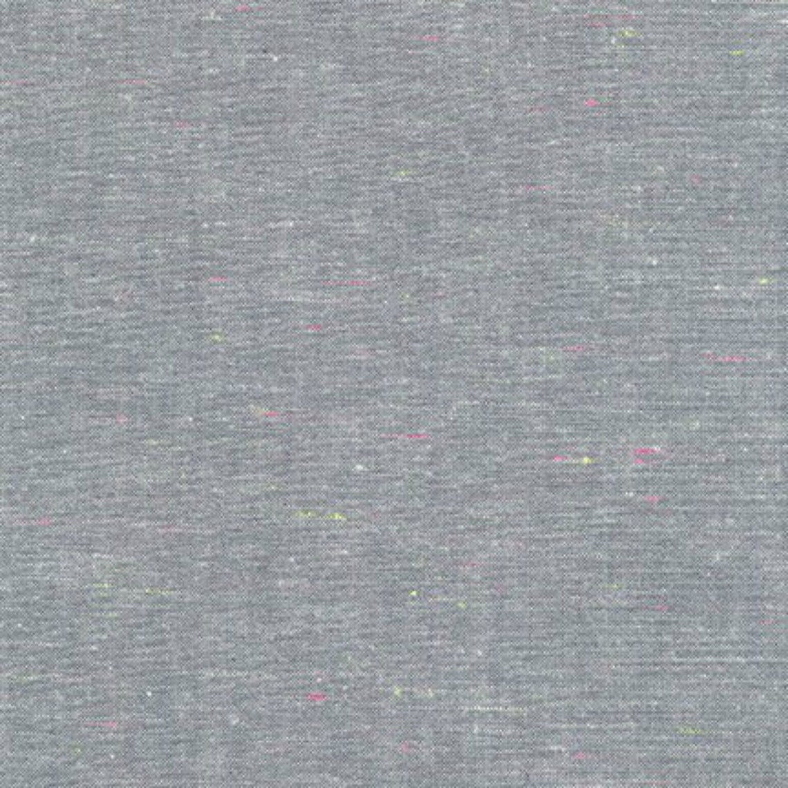 Robert Kaufman Neon Neppy in Grey | Etsy