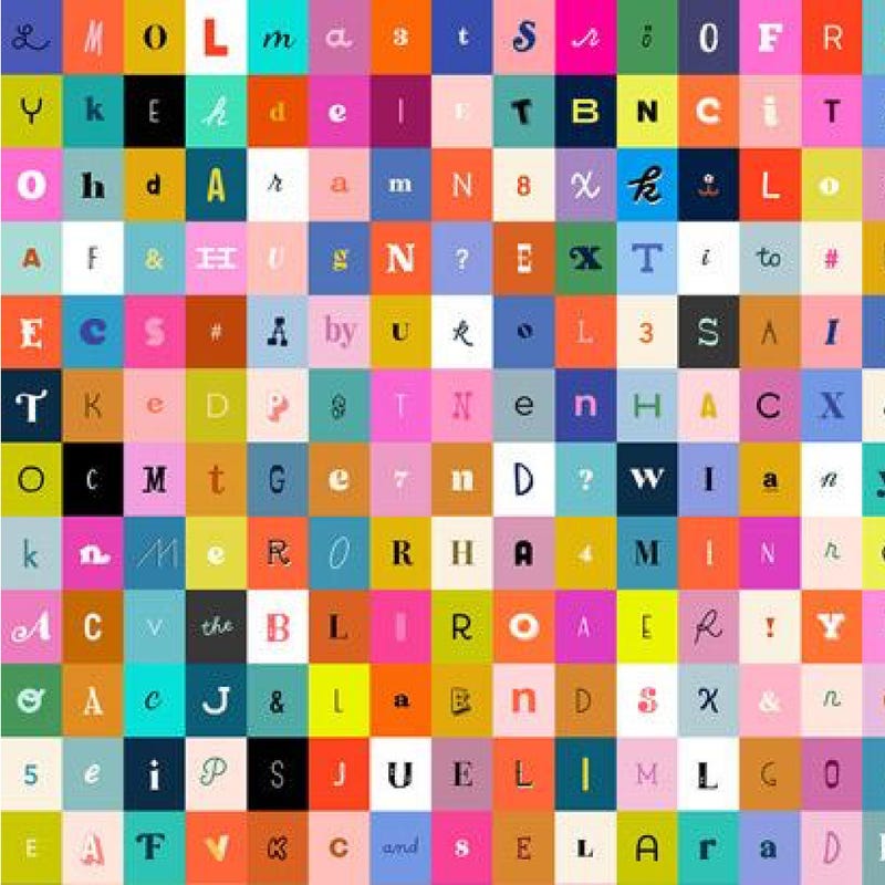 Rainbow Selvedge Fabric - Etsy