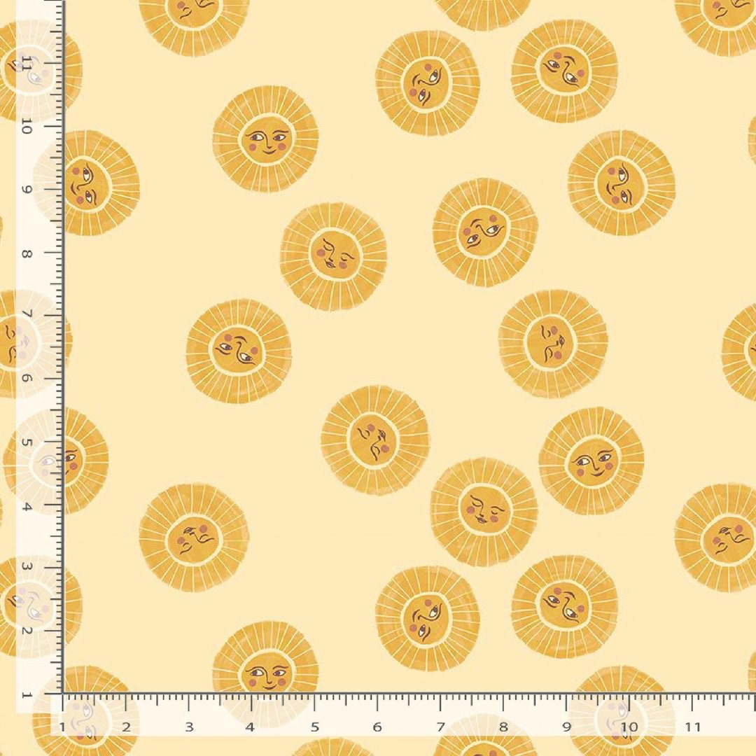Dear Stella Shine on Collection by Rae Ritchie Sunshine in Lemon - Etsy