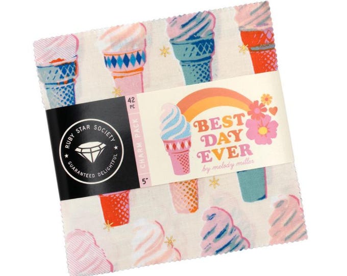 Ruby Star Society - Best Day Ever Collection - 42 Piece 5" X 5" Square ...
