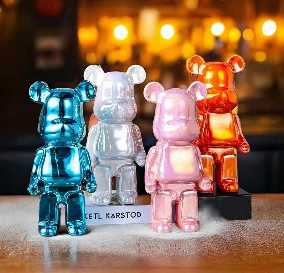 Luxury Ceramic Bear Sculpture: Modern Home Decor (20/28/35cm) - Etsy