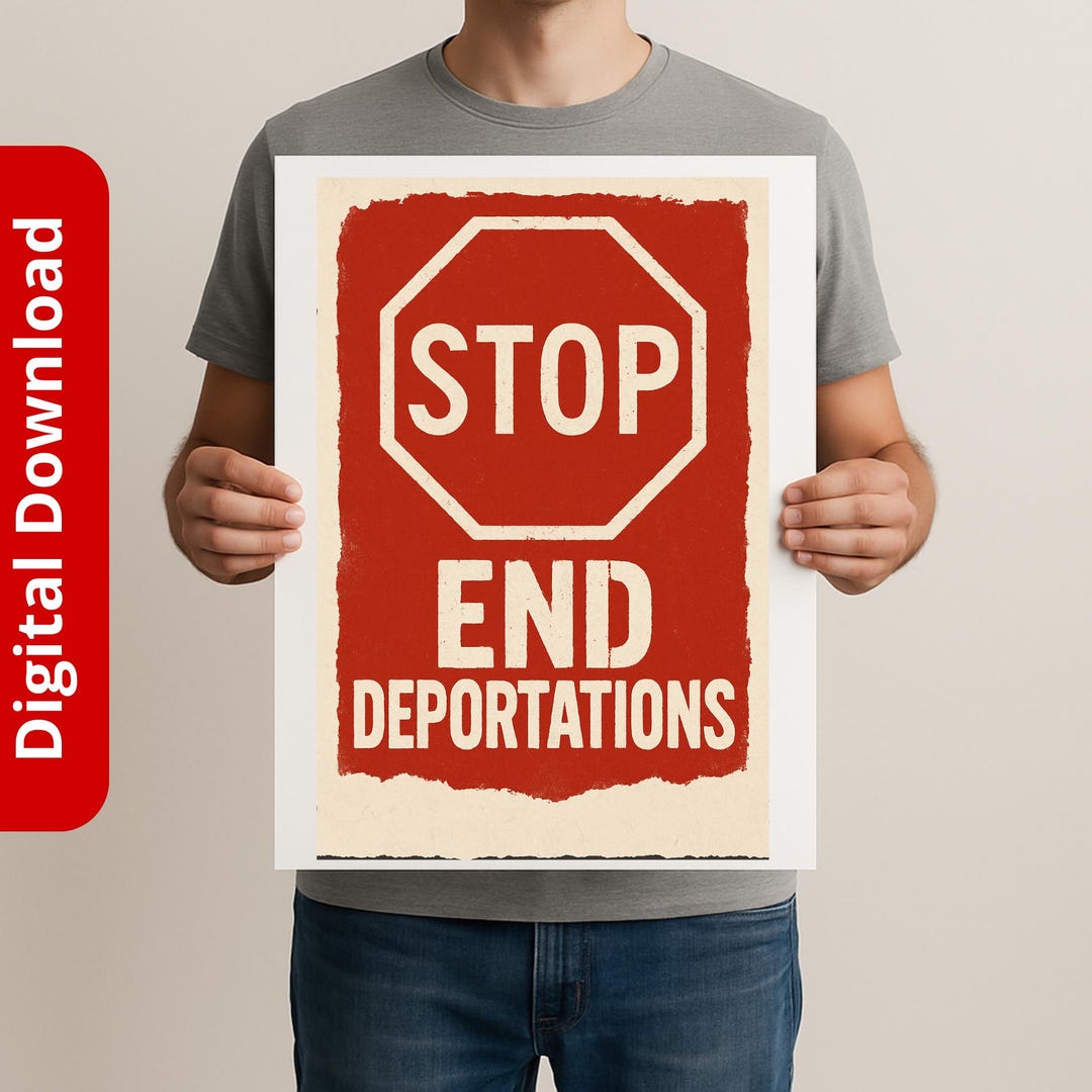 Printable Protest Sign – Poster – Instant Download – March, Rally, Yard ...