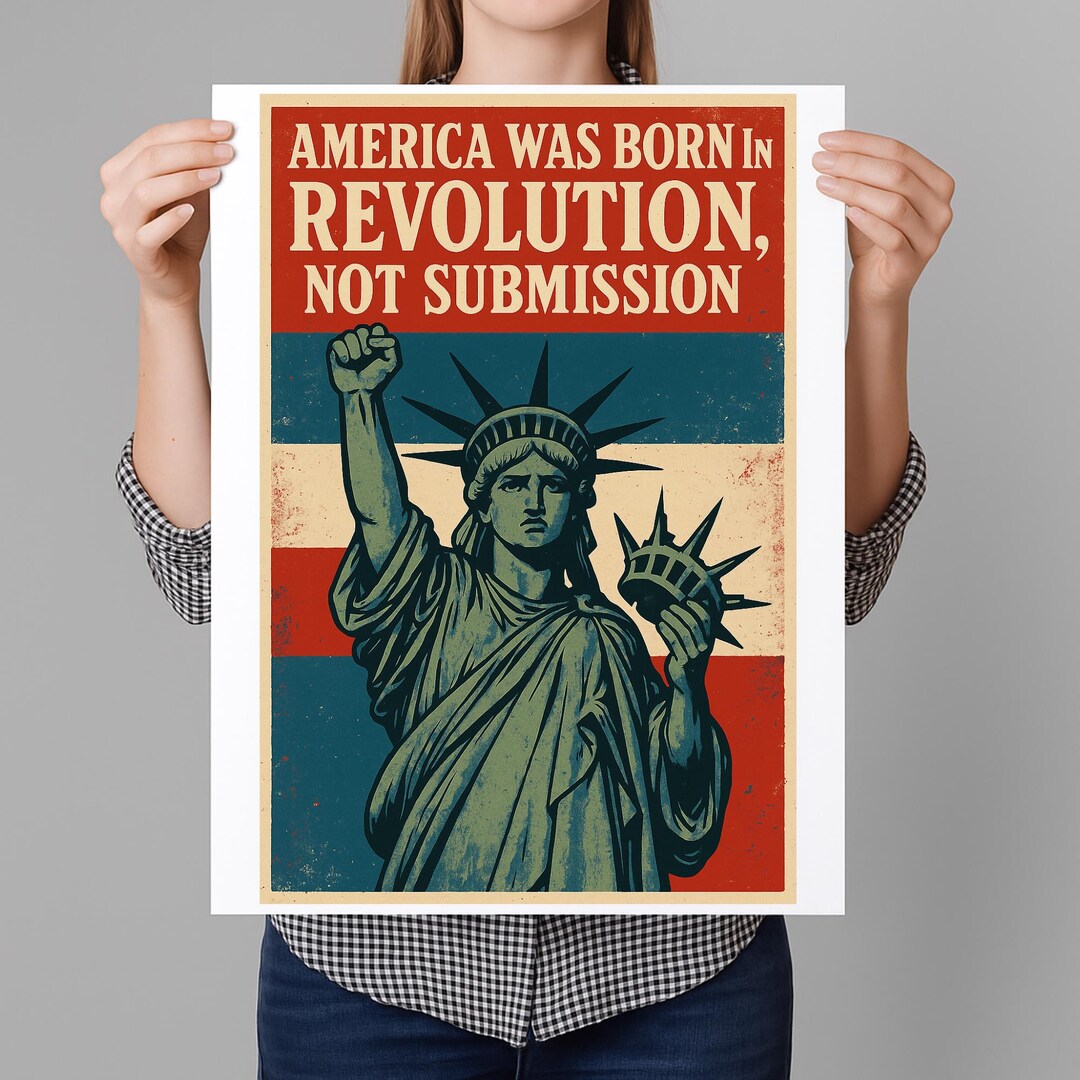 America March Sign, PRINTABLE, Protest Sign for Freedom and Democracy ...
