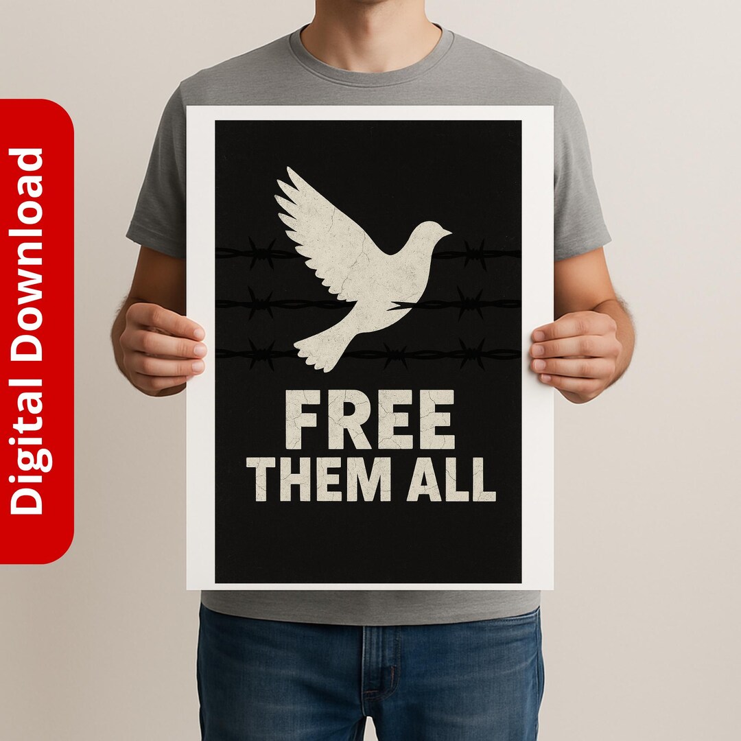 Printable Freedom Poster – Activist Protest Sign (digital Download) - Etsy