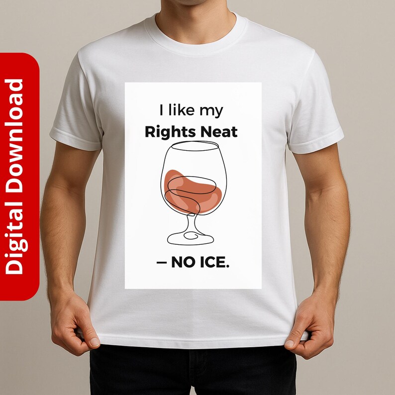 Printable Protest Sign – No Ice, Rights Neat Poster – Instant Download ...