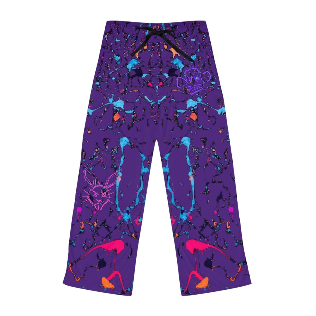 Jinx Arcane Style, Color Pajama Pants, Cozy Lounge Pants for Fans ...