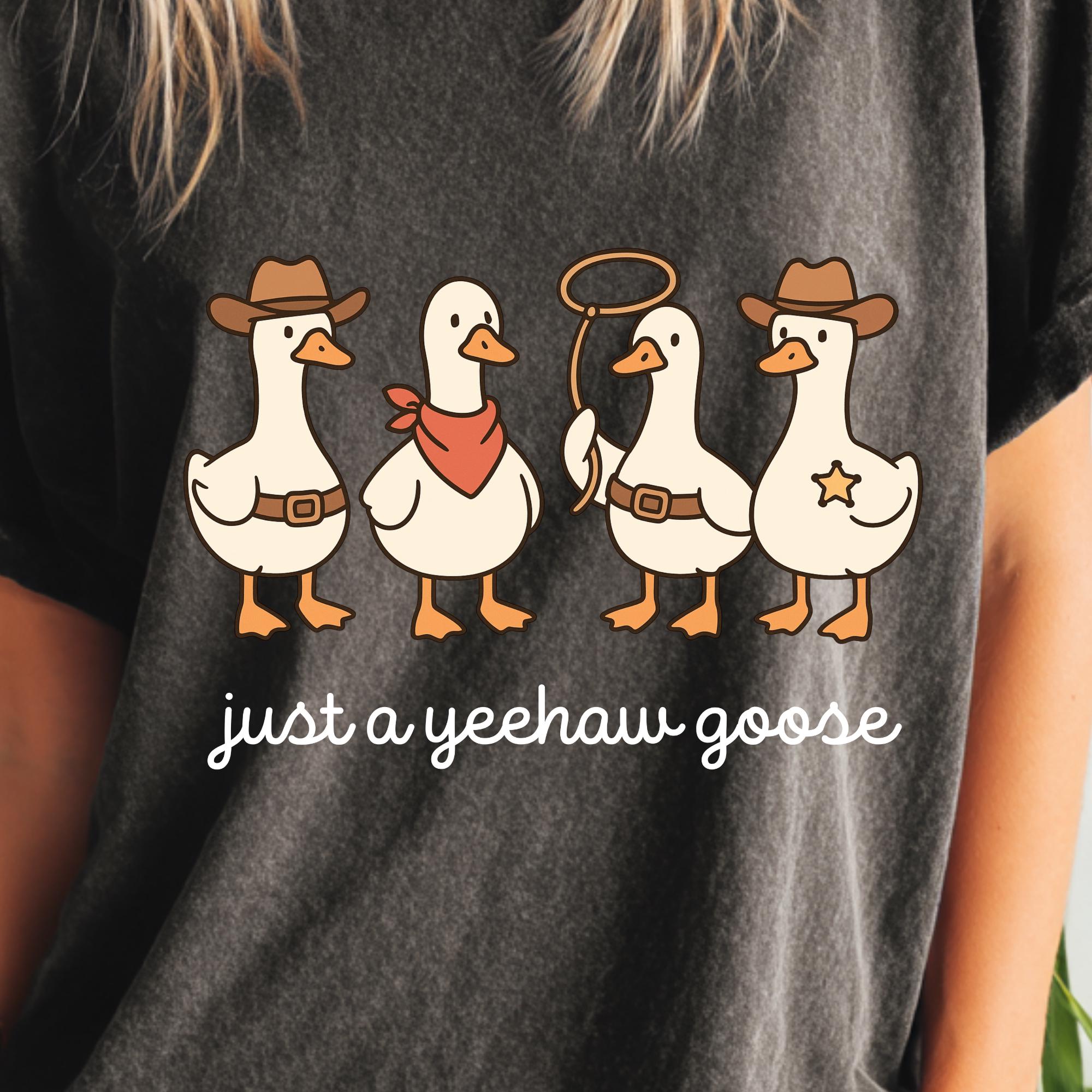 Cowboy Goose PNG, Funny Western Goose Clipart, Sheriff Goose ...