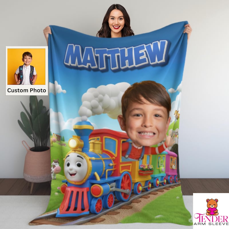 Custom Train Plush - Etsy