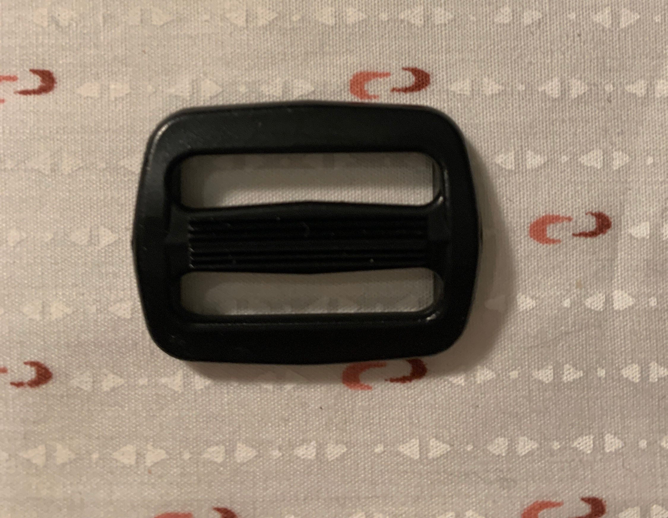 Black Plastic Tri Glide - 1 Inch - Quick Release Slide Strap Adjuster ...