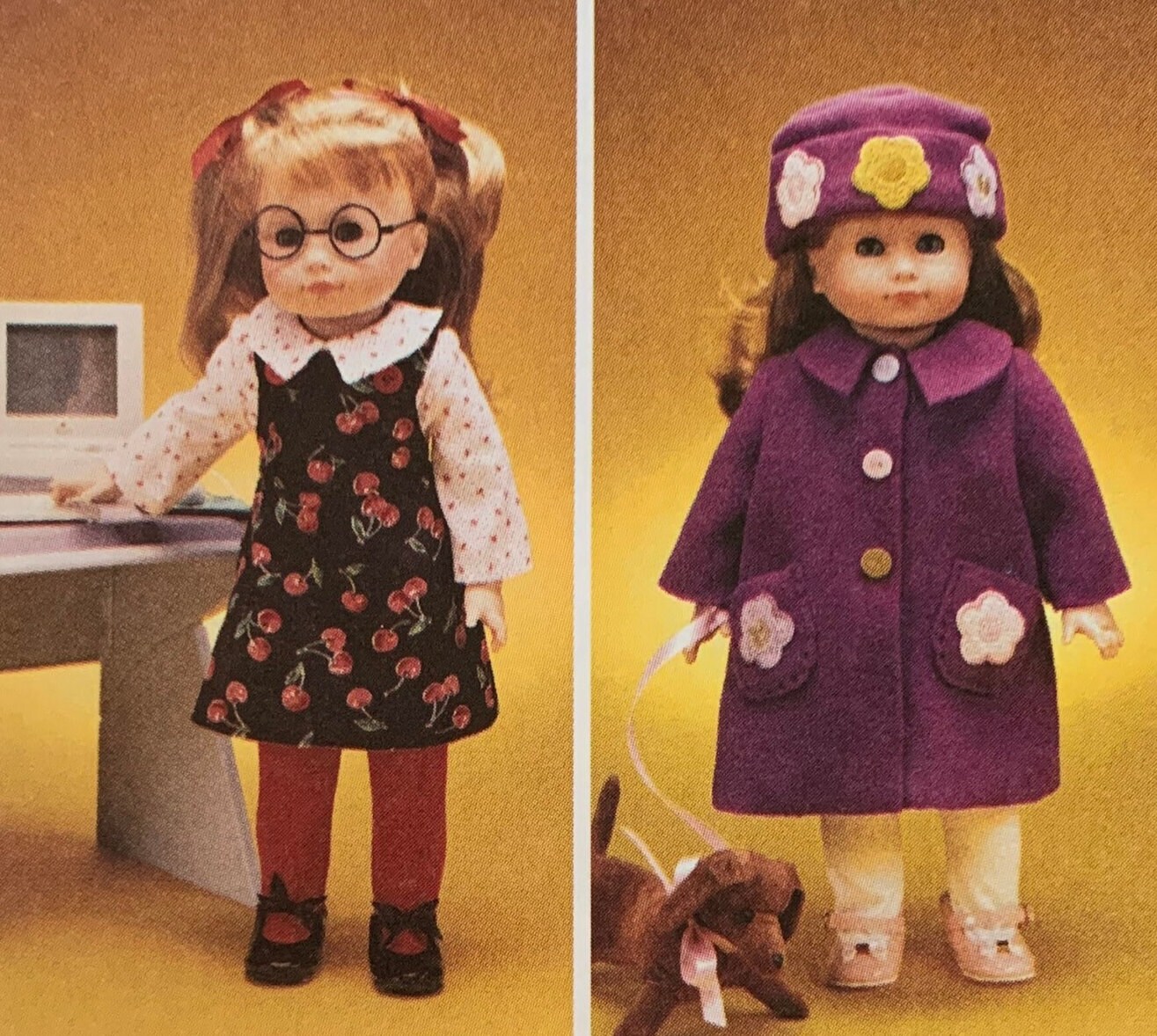 18" Doll Clothes and Dog Sewing Pattern Including: Robe, Shirt, Blouse ...