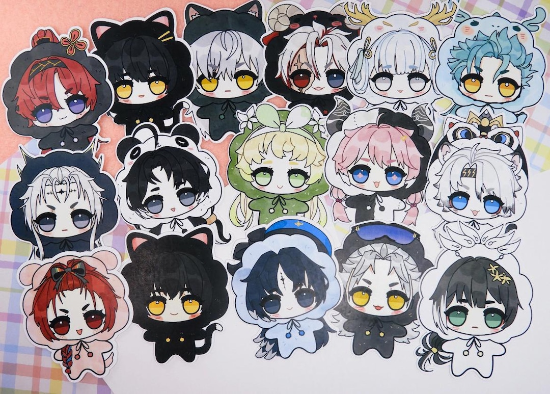 Wuthering Waves Chibi Stickers - Etsy