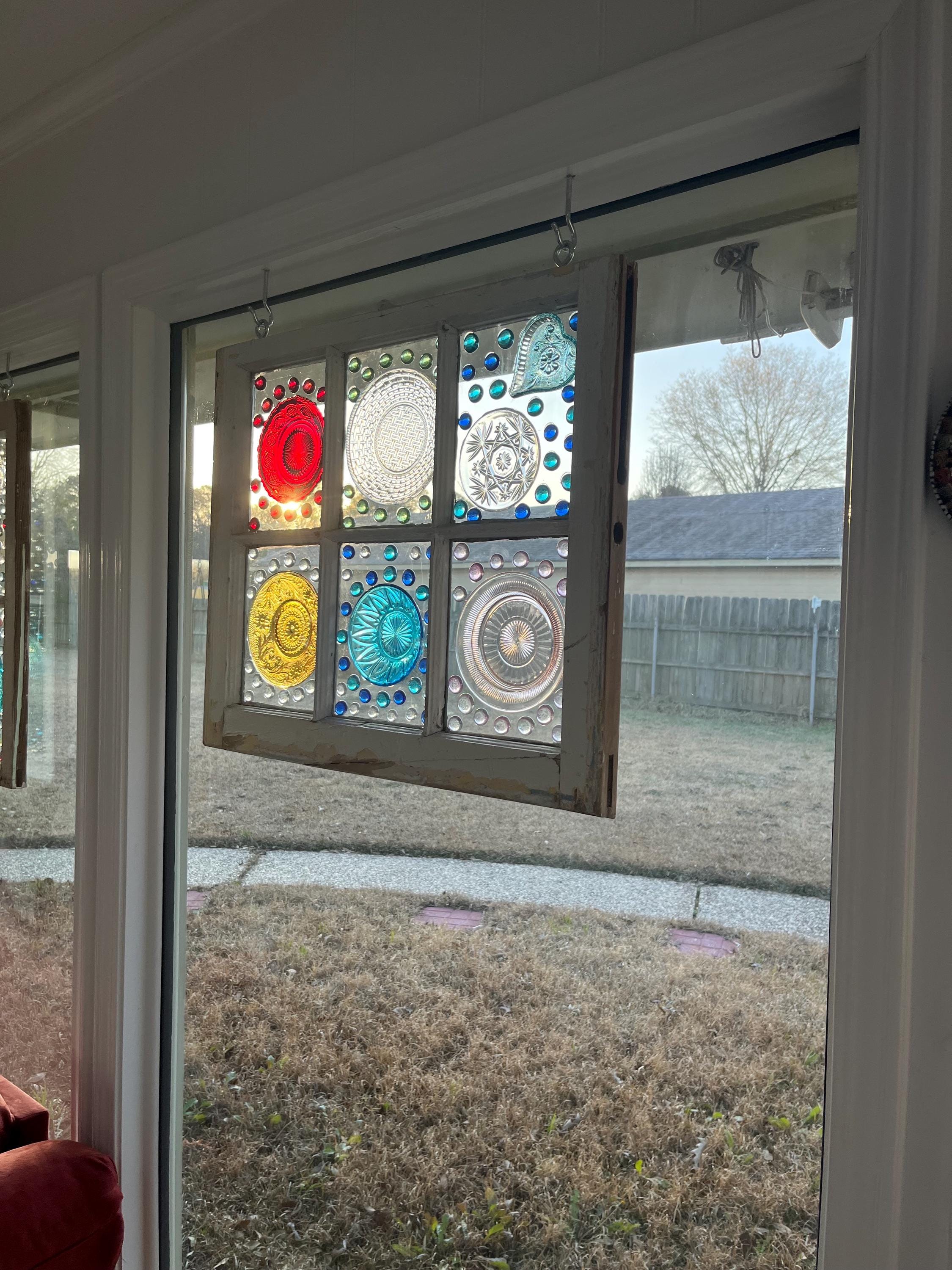 Vintage Sun Catcher, Plate Glass Window - Etsy