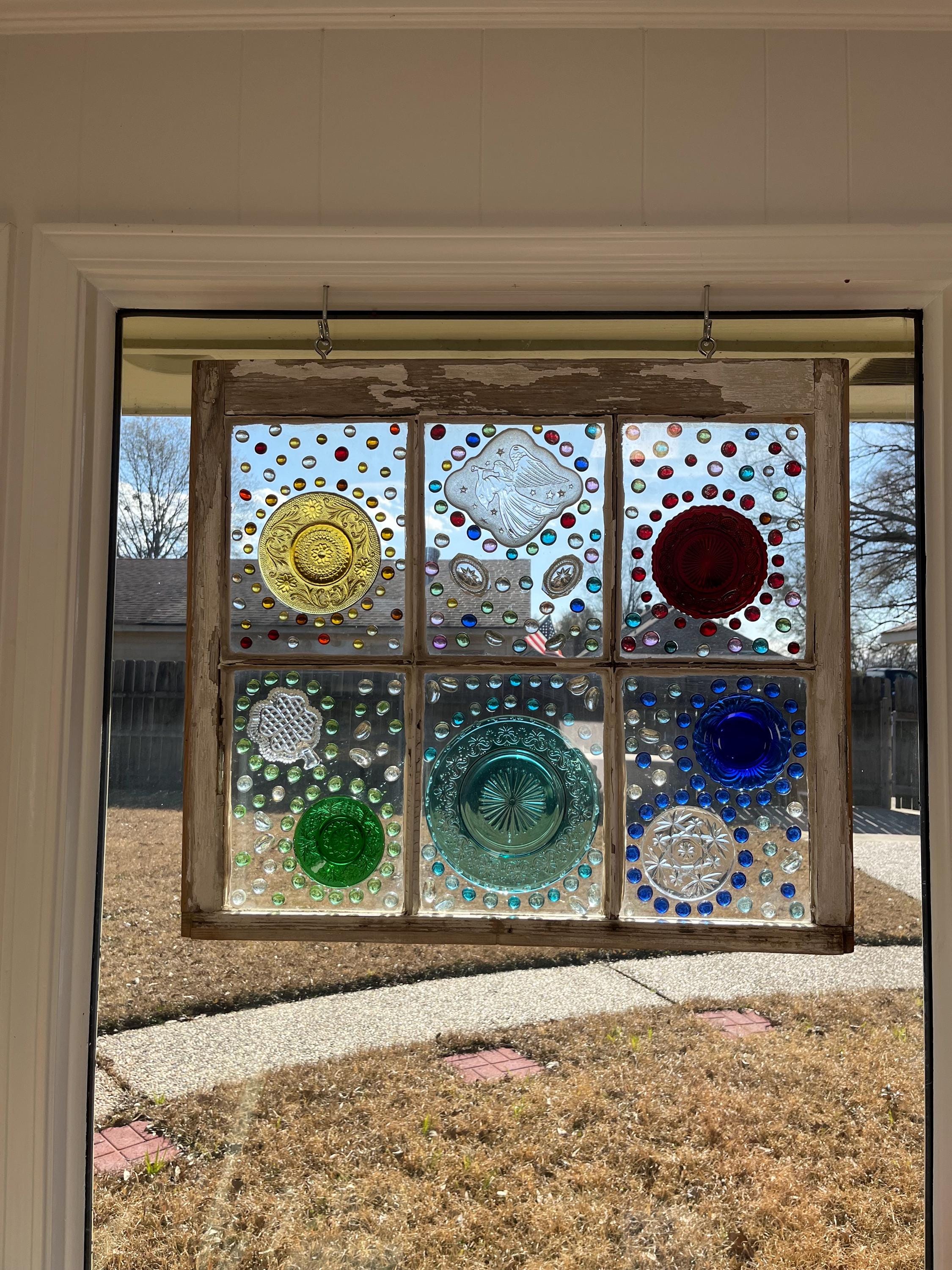 Vintage Sun Catcher, Plate Glass Window - Etsy