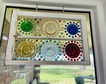 Vintage Sun Catcher, Plate Glass Window - Etsy