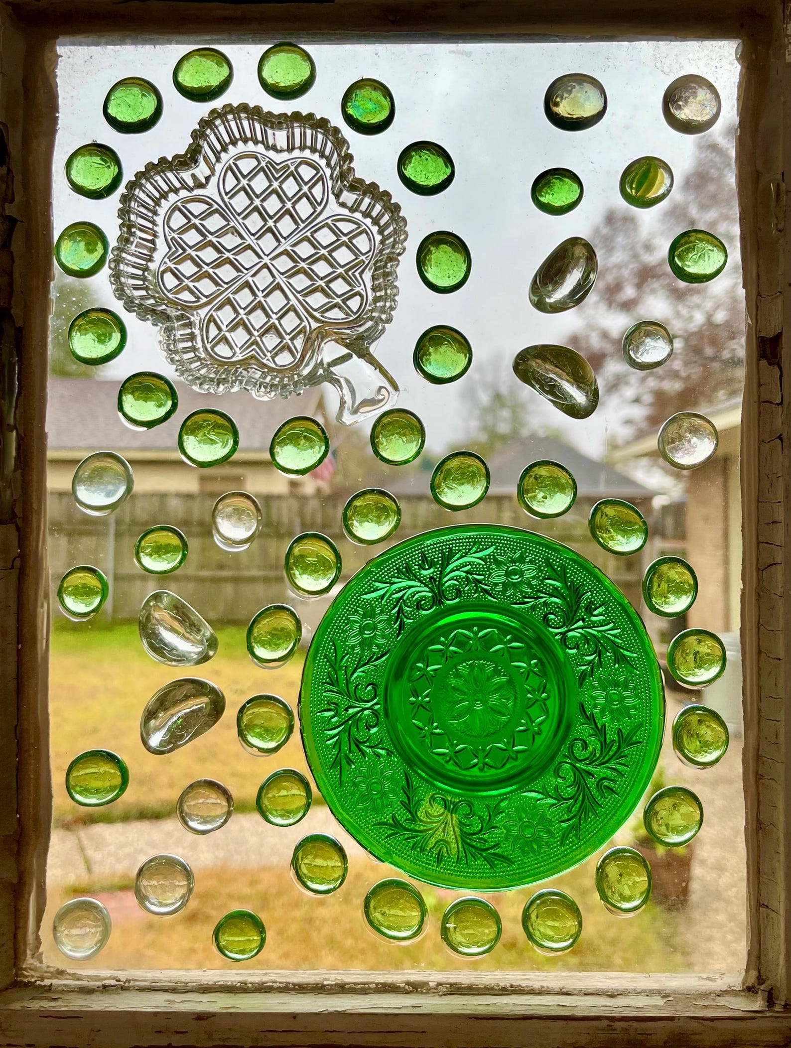 Vintage Sun Catcher, Plate Glass Window - Etsy