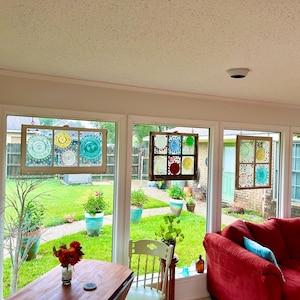 Vintage Sun Catcher, Plate Glass Window - Etsy