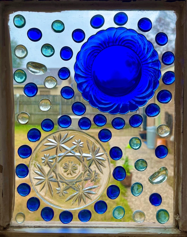 Vintage Sun Catcher, Plate Glass Window - Etsy