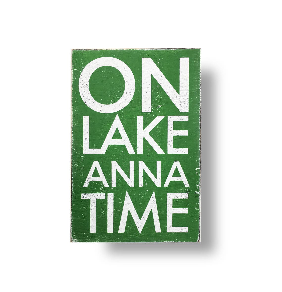 Rustic Lake Sign Lake Anna Virginia Lake Rustic Wall Decor | Etsy