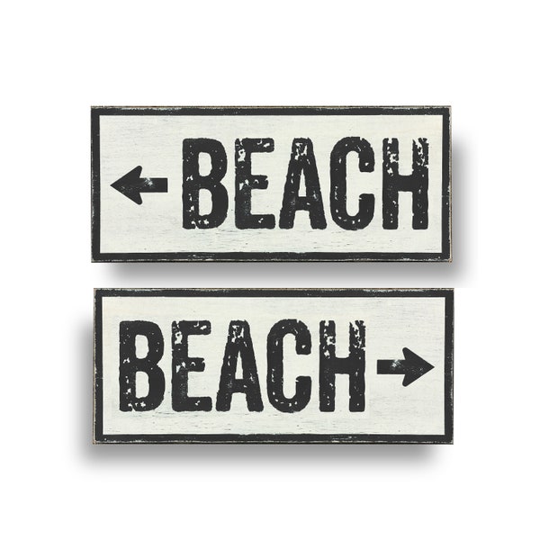 Beach Arrow Sign - Etsy