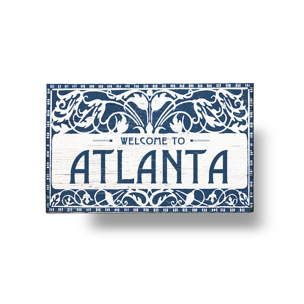 Welcome to Atlanta Sign - Etsy
