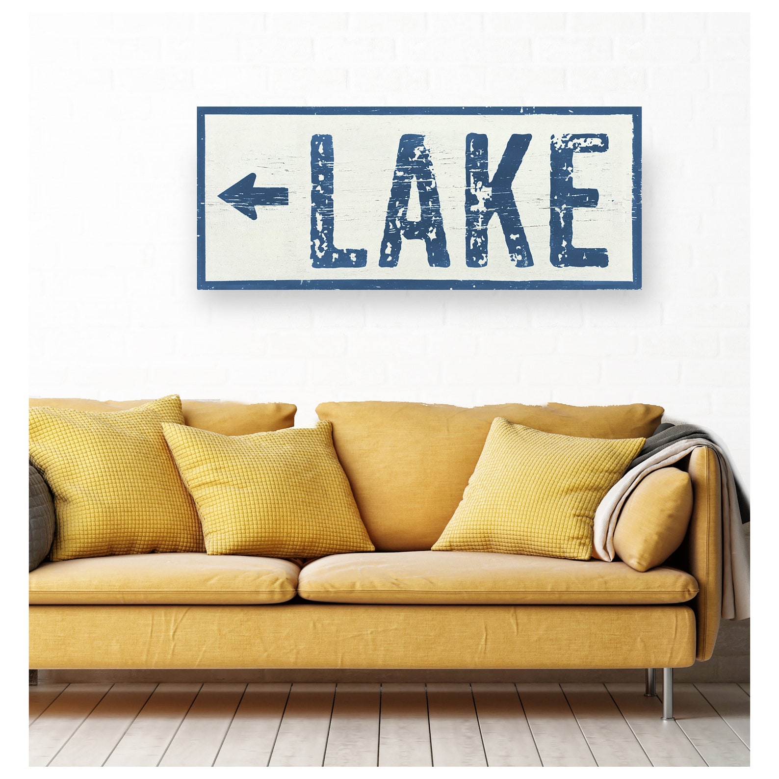 Large Lake Arrow Sign multiple Sizes Available Rustic Lake - Etsy