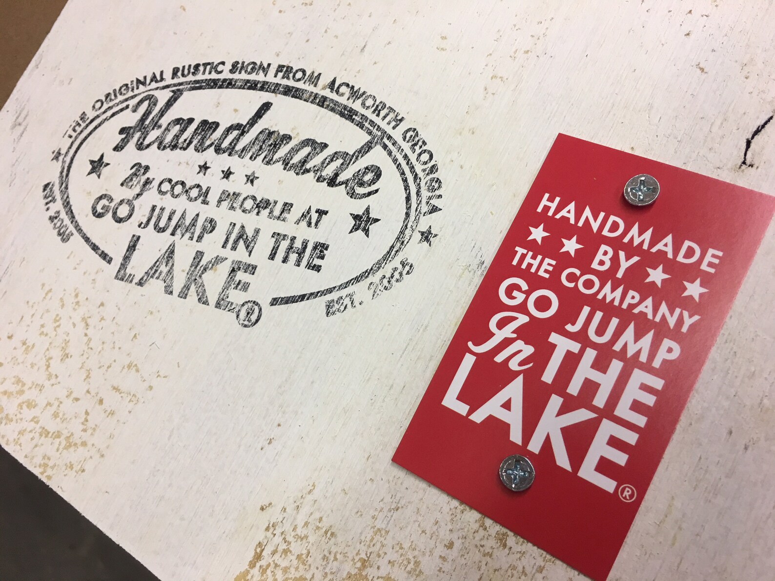 Rustic Wooden Neighborhood Sign Grant Park Sign on Cedar 7.5 X - Etsy