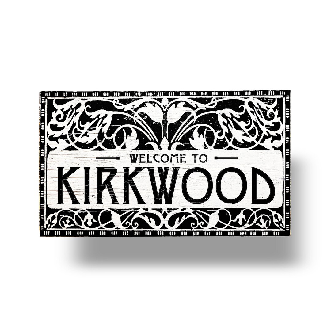 Welcome to Kirkwood Deco Style 9 X 12 - Etsy
